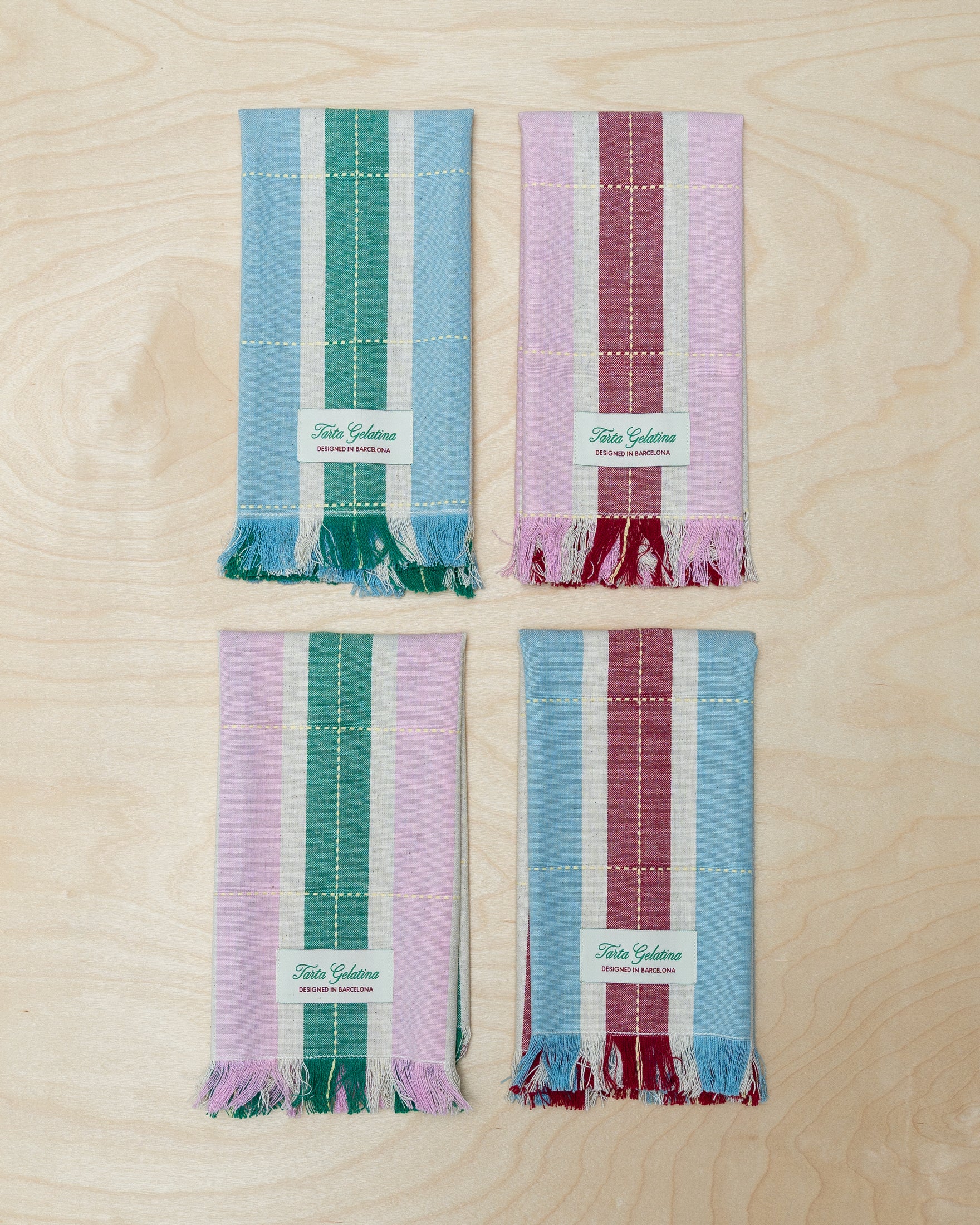 Fringed Napkins (Set of 4) – TARTA GELATINA